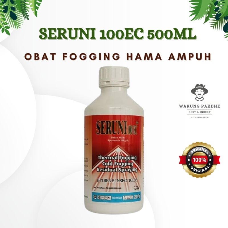 Jual SERUNI 100EC 500ML OBAT FOGGING NYAMUK INSEKTISIDA FOGING HAMA ...