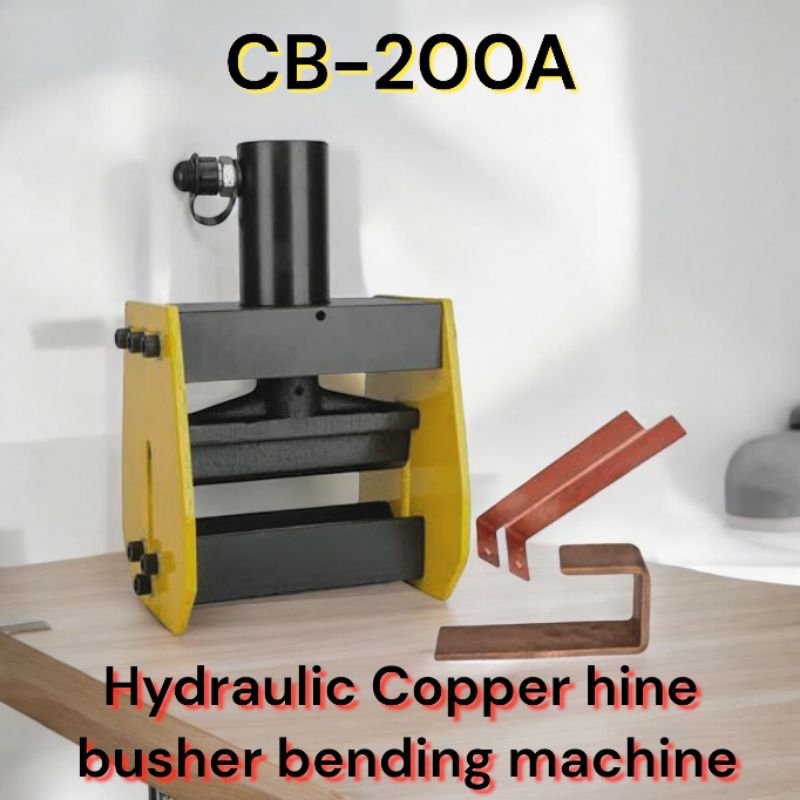 Jual CB-200A hydraulic Copper busher bending hine machine 20T alat tekuk L siku alumunium ...