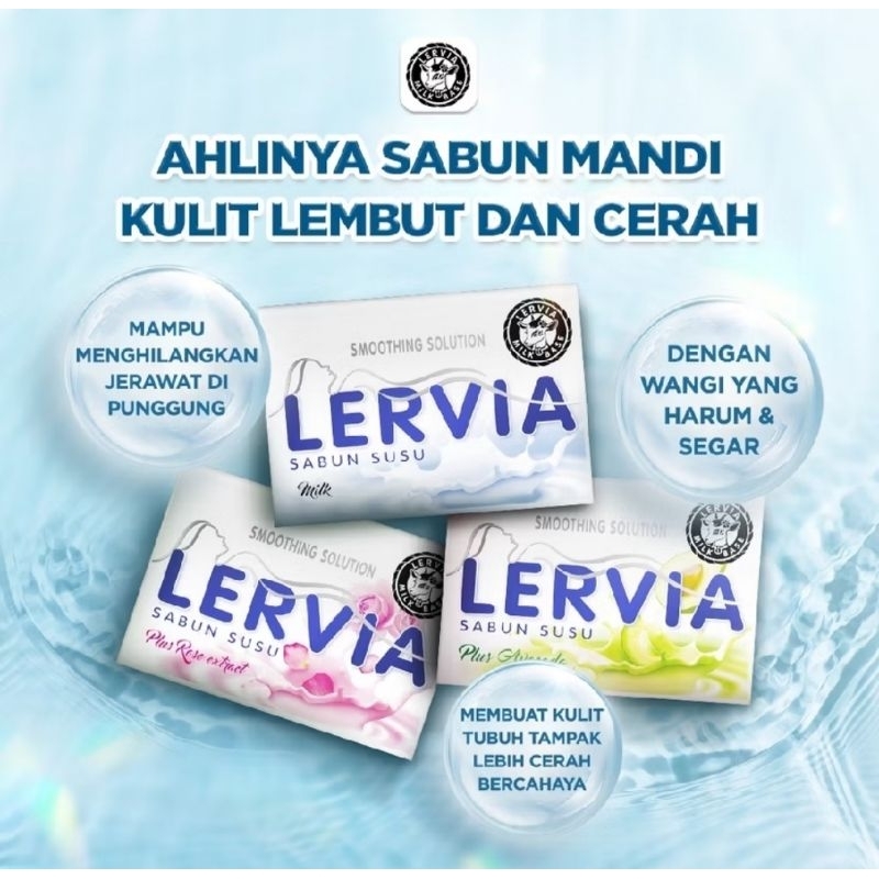Jual LERVIA SABUN BATANG 90g | Shopee Indonesia