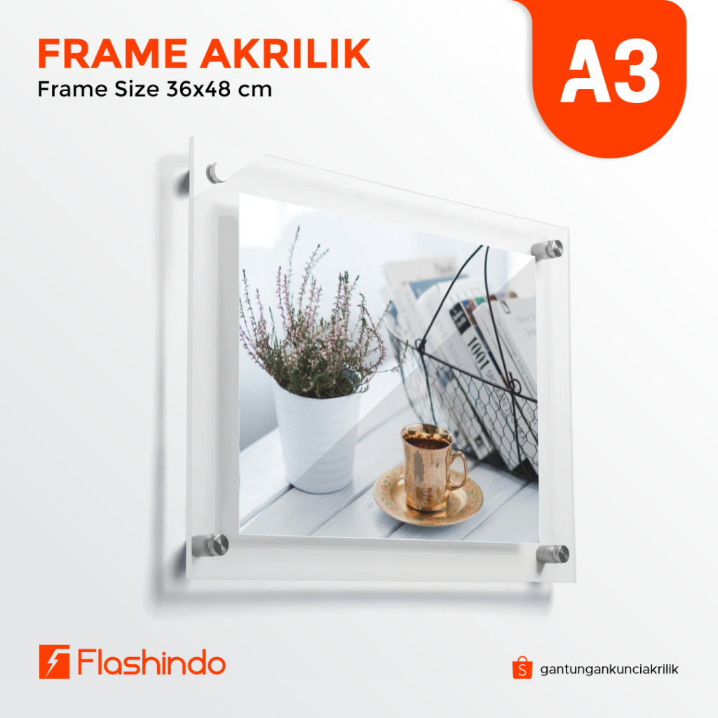 Jual Frame Akrilik Poster Pajangan Dinding Wall Poster A3 | Shopee ...