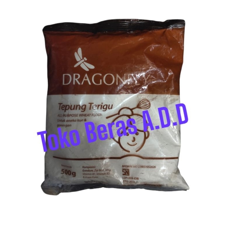 Jual Tepung Terigu Dragon Fly 500gr | Shopee Indonesia