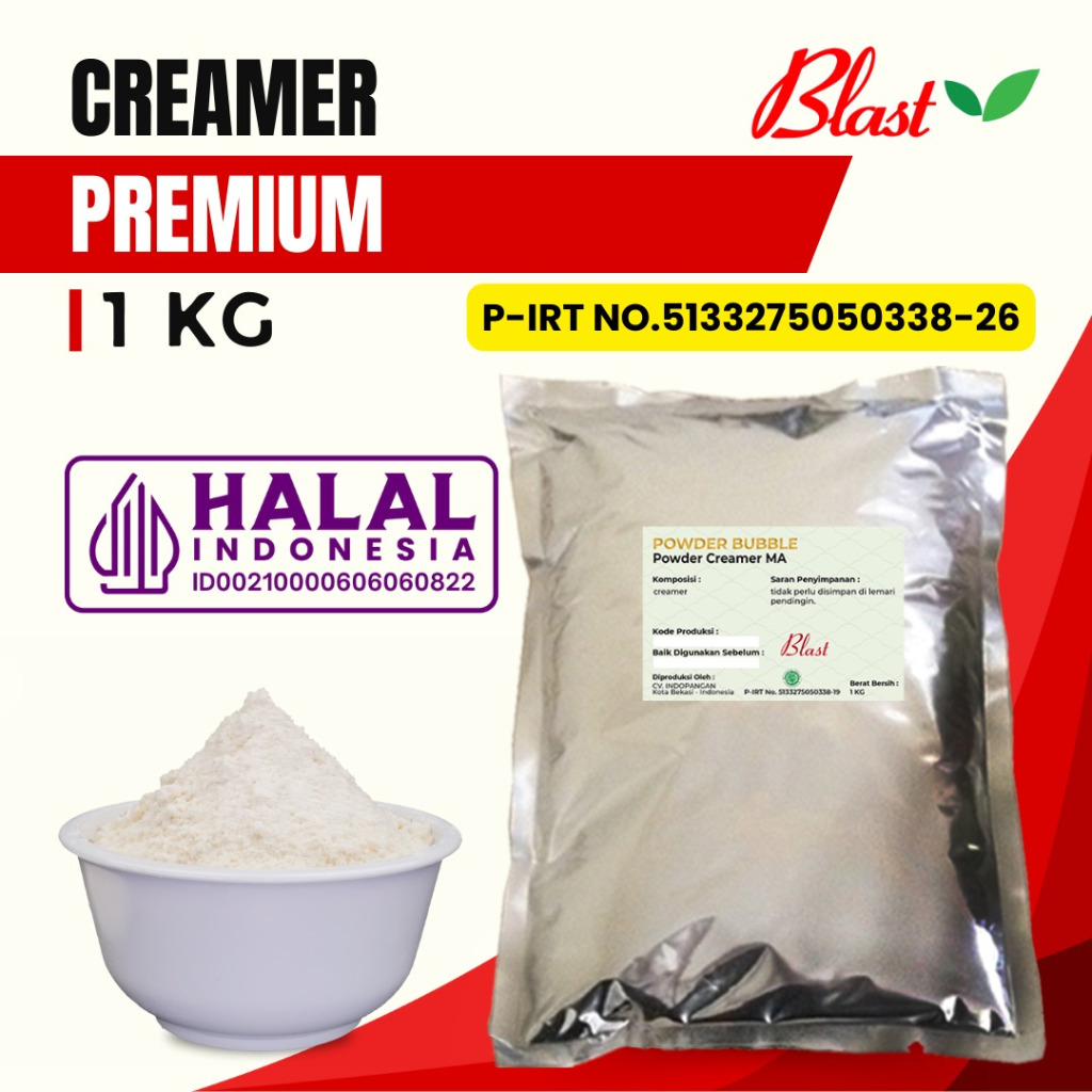 Jual Bubuk CREAMER PREMIUM 1 KG - NDC Non Dairy Creamer - Powder Krimer ...