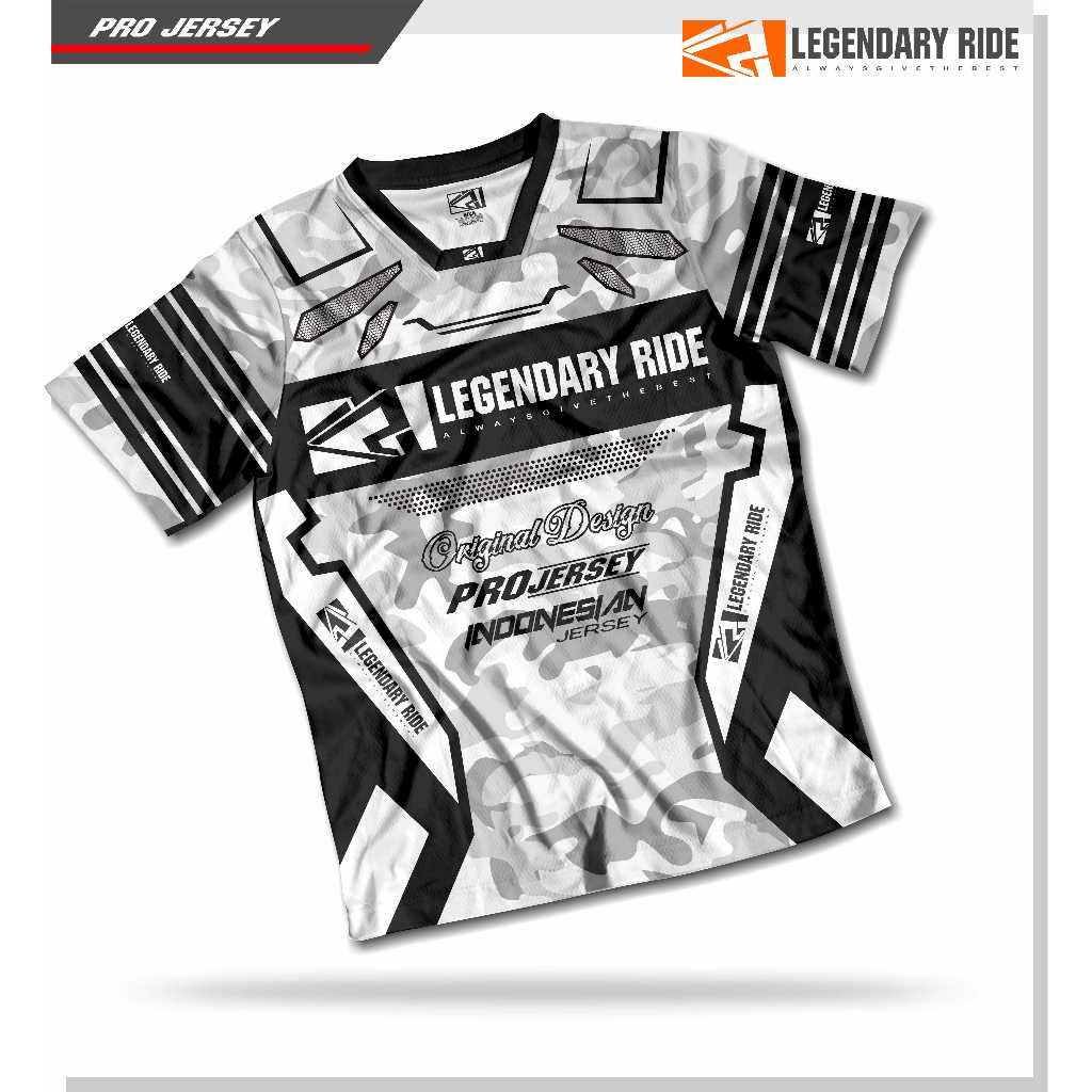 Jual LEGENDARY_RIDE JERSEY KEREN FULL PRINTING BEBAS DESAIN BISA CUSTOM ...