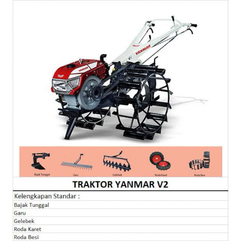Jual TRAKTOR JETOR YANMAR PRO V2 TF85 | Shopee Indonesia