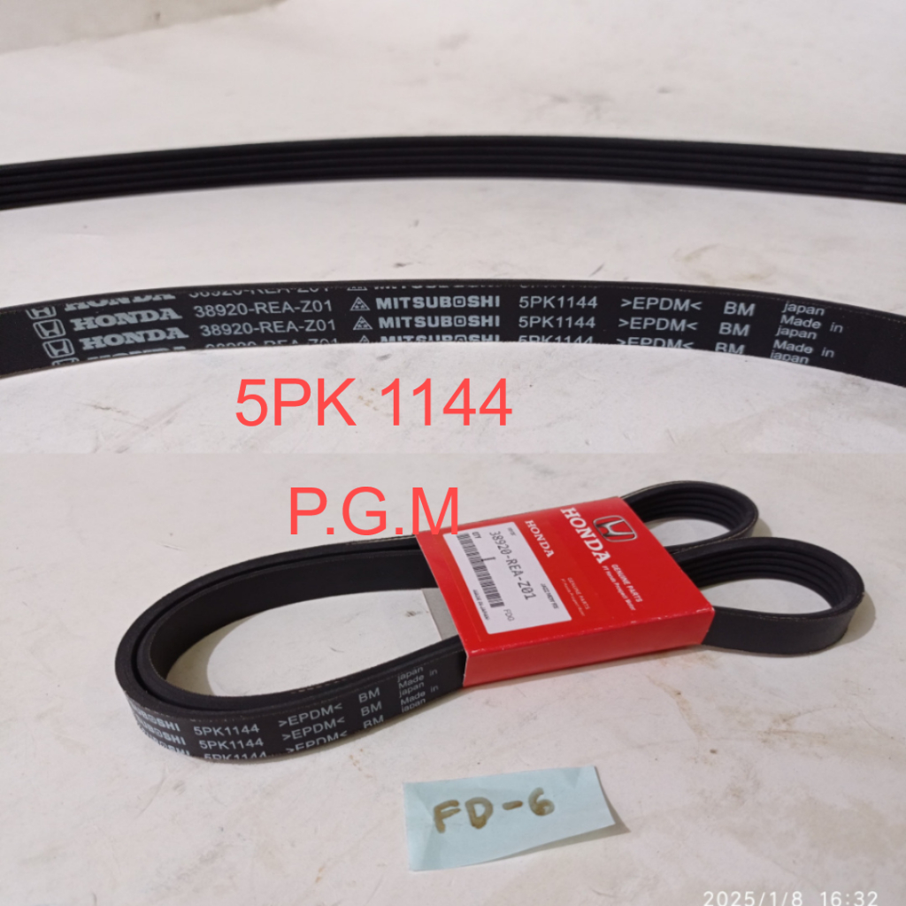 Jual FAN BELT VAN BELT V BELT TALI KIPAS 5PK 1144 JAZZ NEW RS FREED MOBILIO | Shopee Indonesia