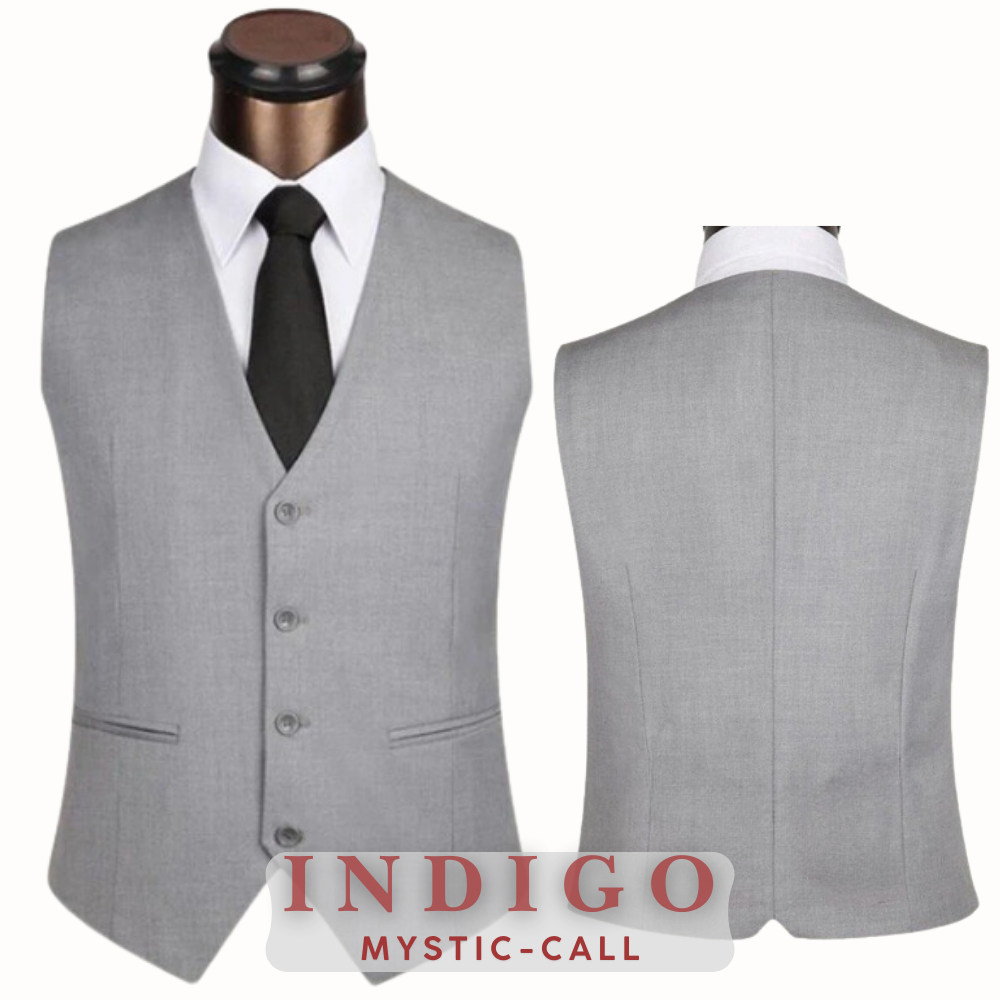 Jual INDIGO - Jas Rompi Pria | Vest Formal Slim Look Korean Style ...