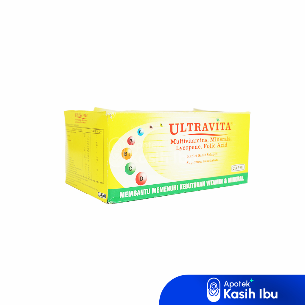 Jual SUPLEMEN VITAMIN ULTRAVITA (KASIH IBU) | Shopee Indonesia