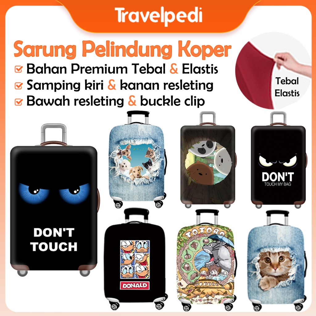Jual Pelindung Sarung Koper Elastis Luggage Cover Totoro Anime Jepang ...
