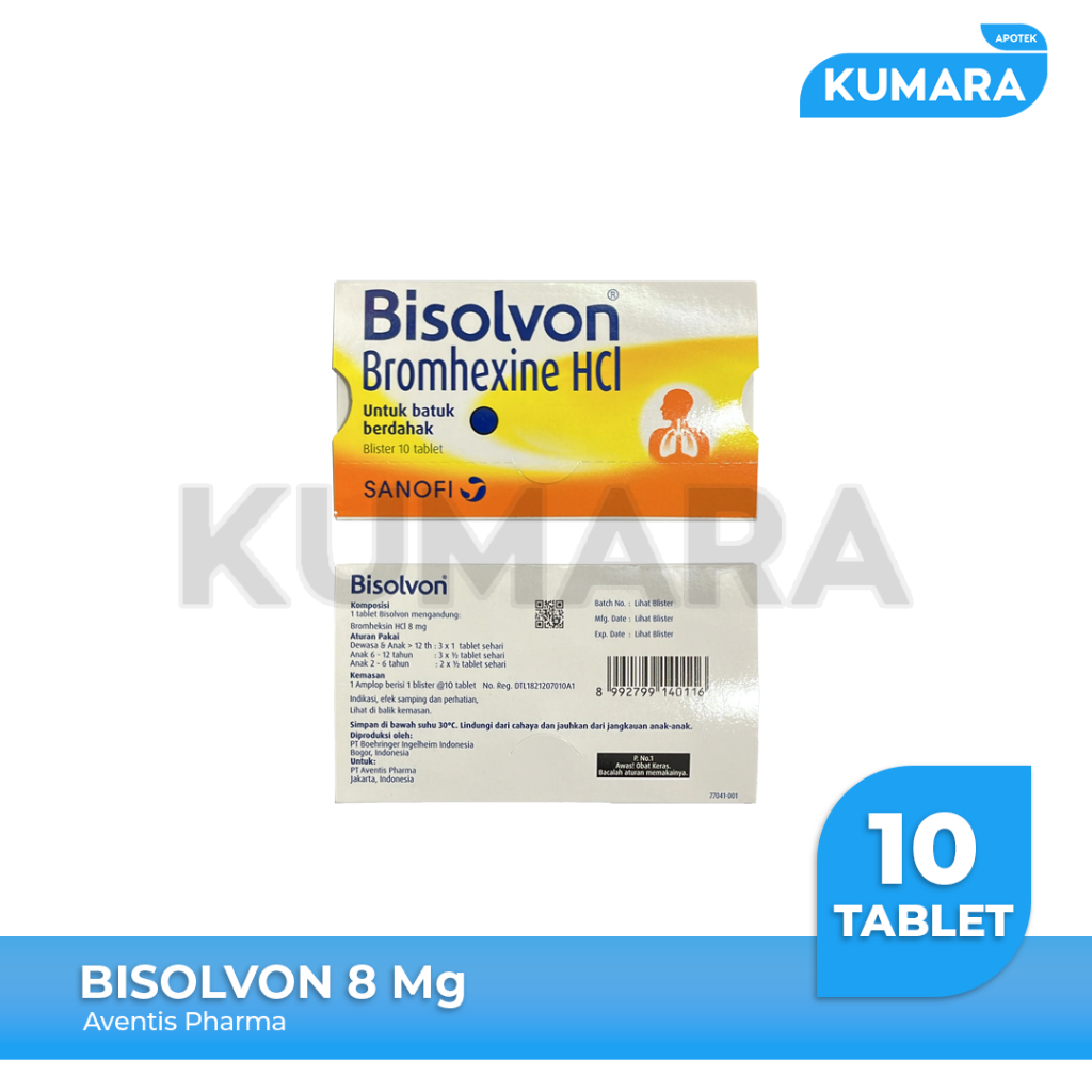 Jual Bisolvon Tablet - Obat Batuk Berdahak | Shopee Indonesia