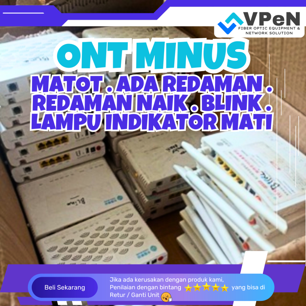 Jual Modem ONT Router Converter Minus Rusak | Shopee Indonesia
