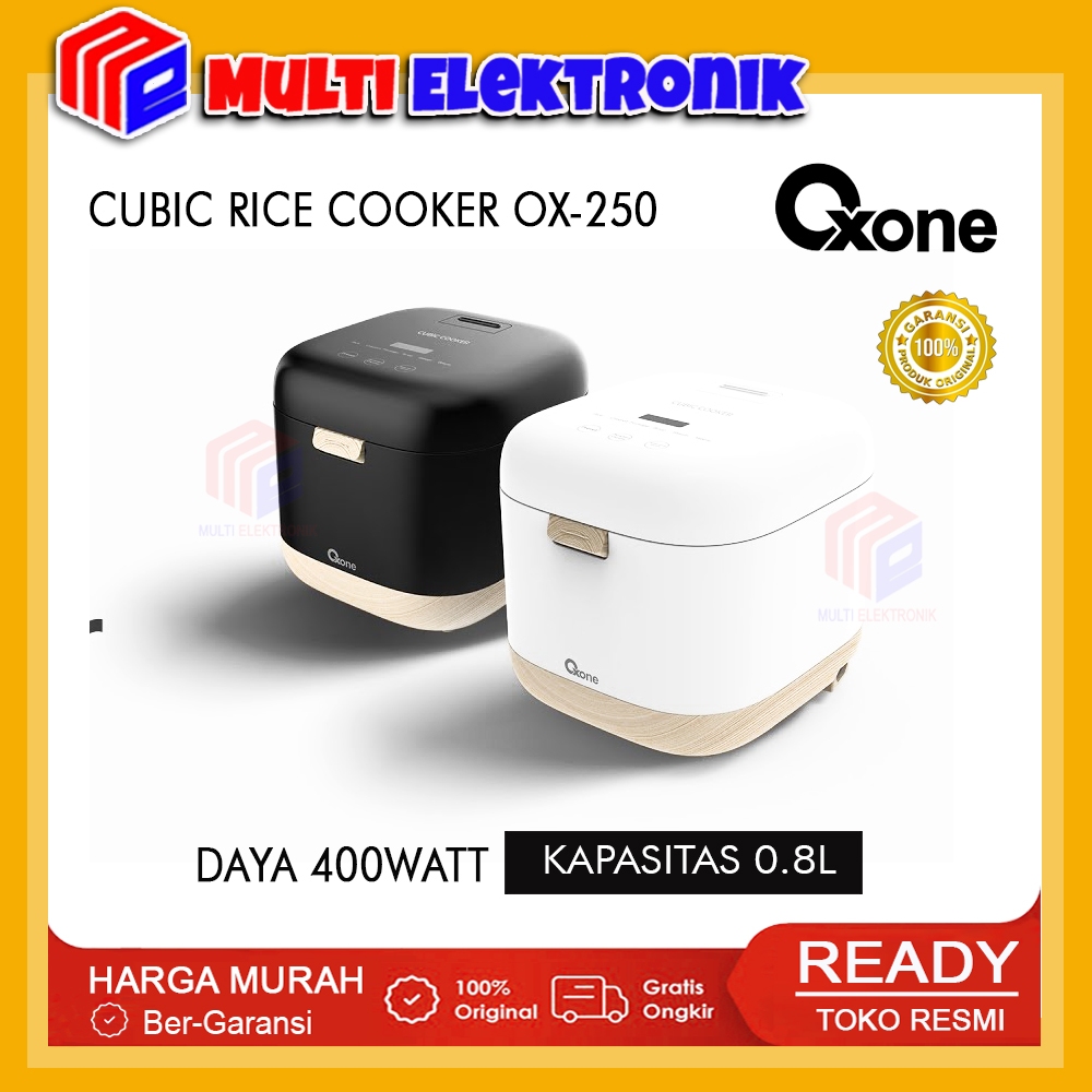 Jual Oxone Cubic Rice Cooker OX-250 / OX250 Penanak Nasi Kapasitas 0,8L ...