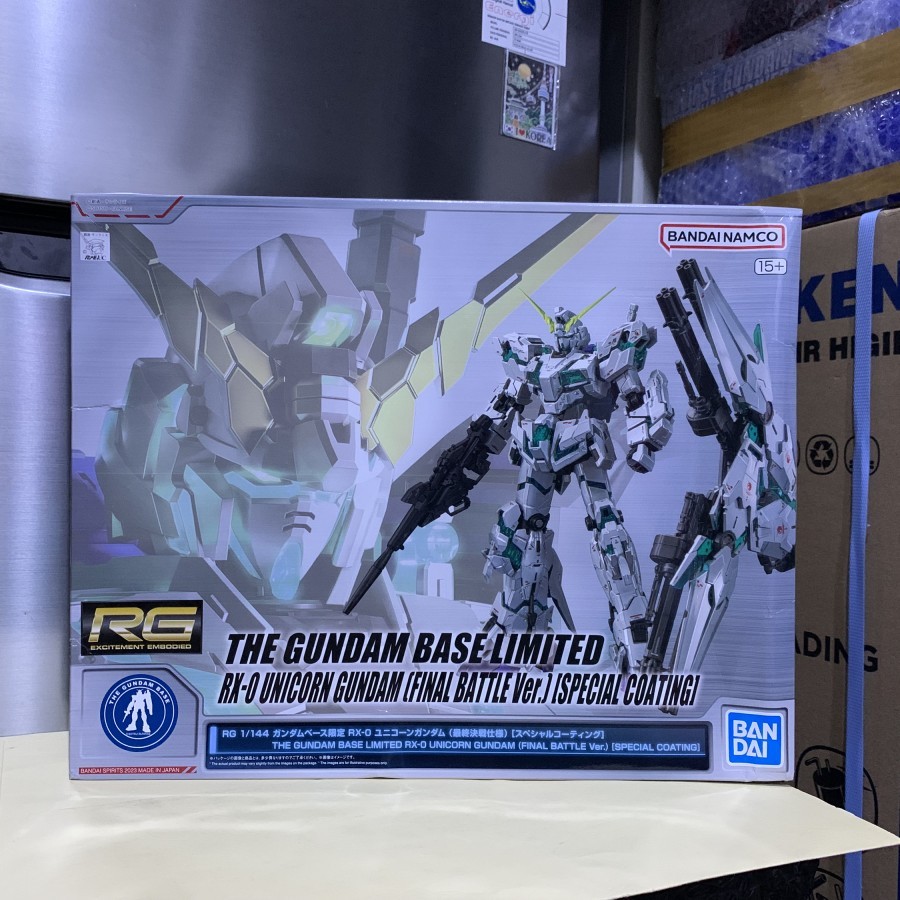 Jual RG RX-0 Unicorn Gundam Final Battle Version Titanium Finish ...