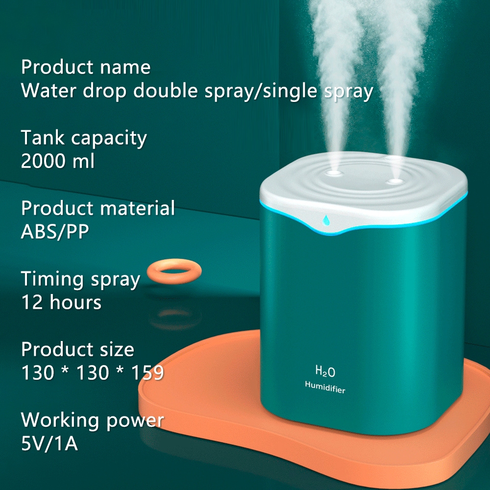 Jual Humidifier 2000ml/3000ml Diffuser Pelembab Ruangan Aroma Terapi ...