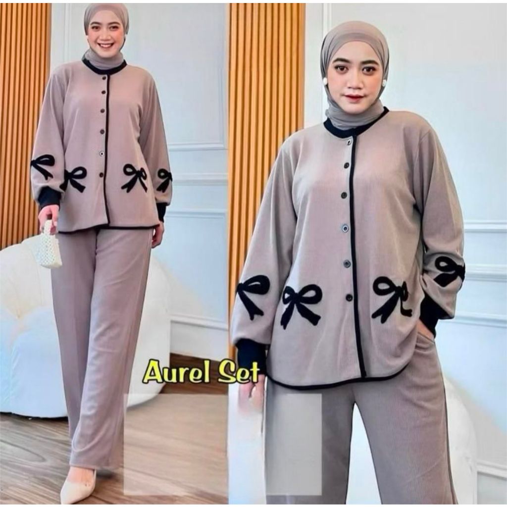 Jual AUREL SET KANCING PITA CRINKLE AIRFLOW LD 110 // SETELAN PITA // SETELAN POLOS KANCING ...