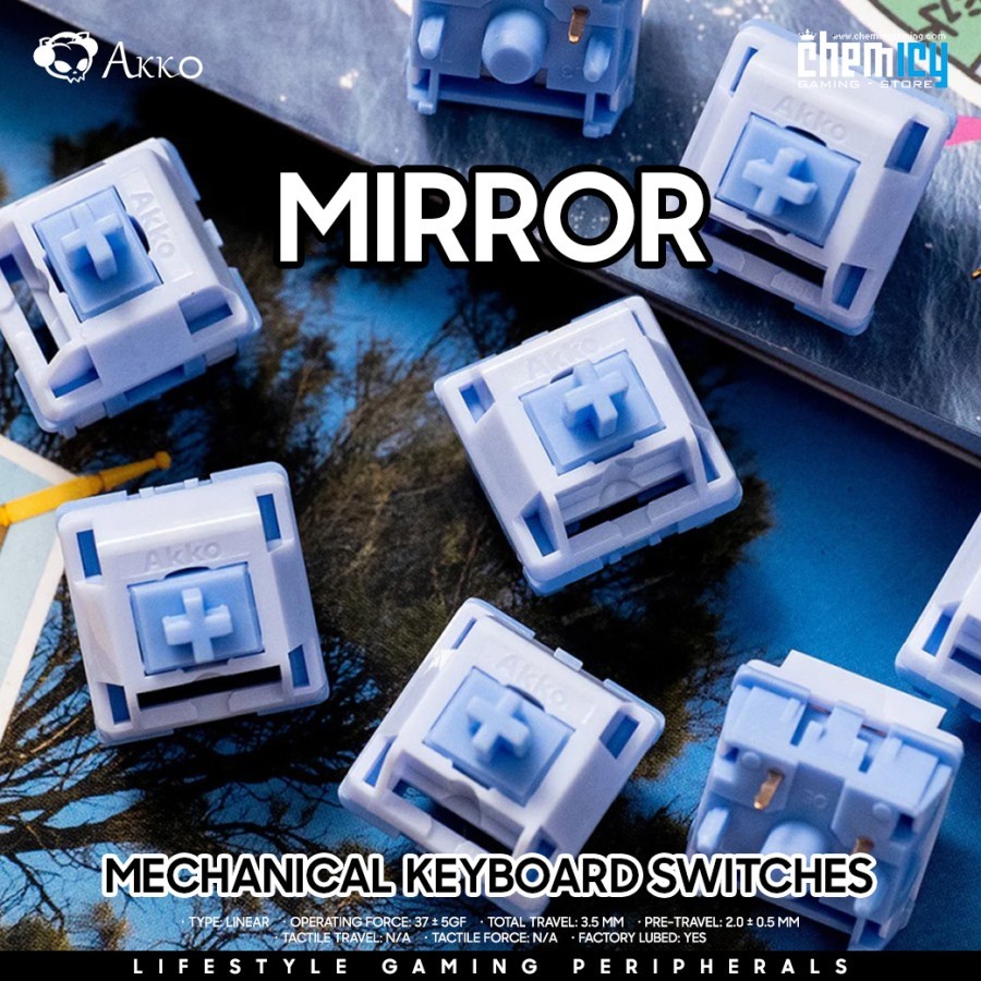 Jual Akko Mirror Linear Mechanical Keyboard Switch | Shopee Indonesia
