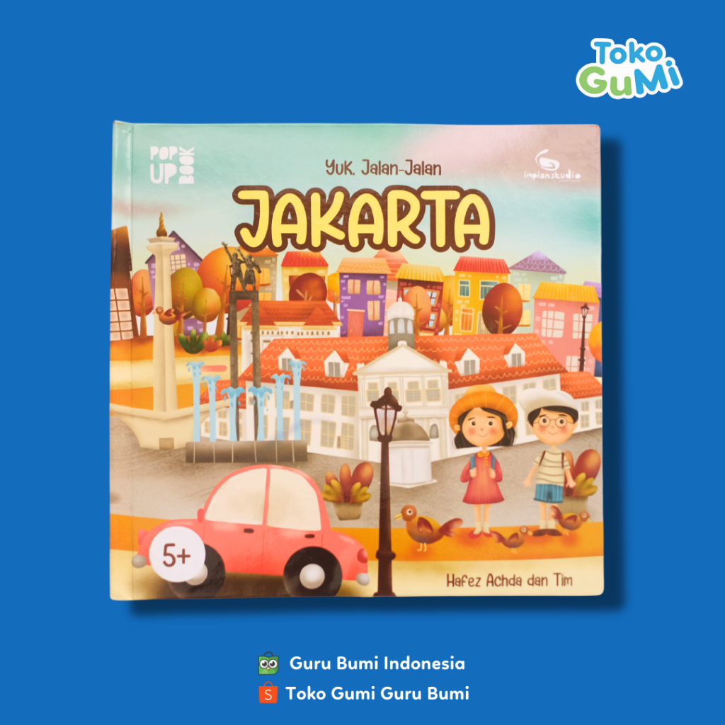 Jual Guru Bumi Pop Up Book | Yuk Jalan-Jalan Jakarta | Shopee Indonesia