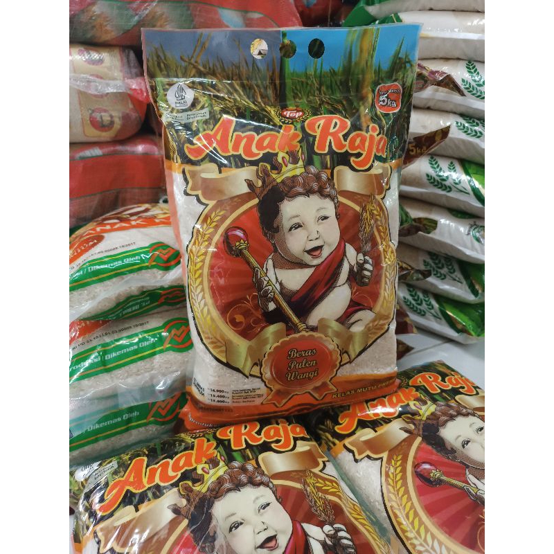 Jual Beras Anak Raja Premium 5 kg | Shopee Indonesia