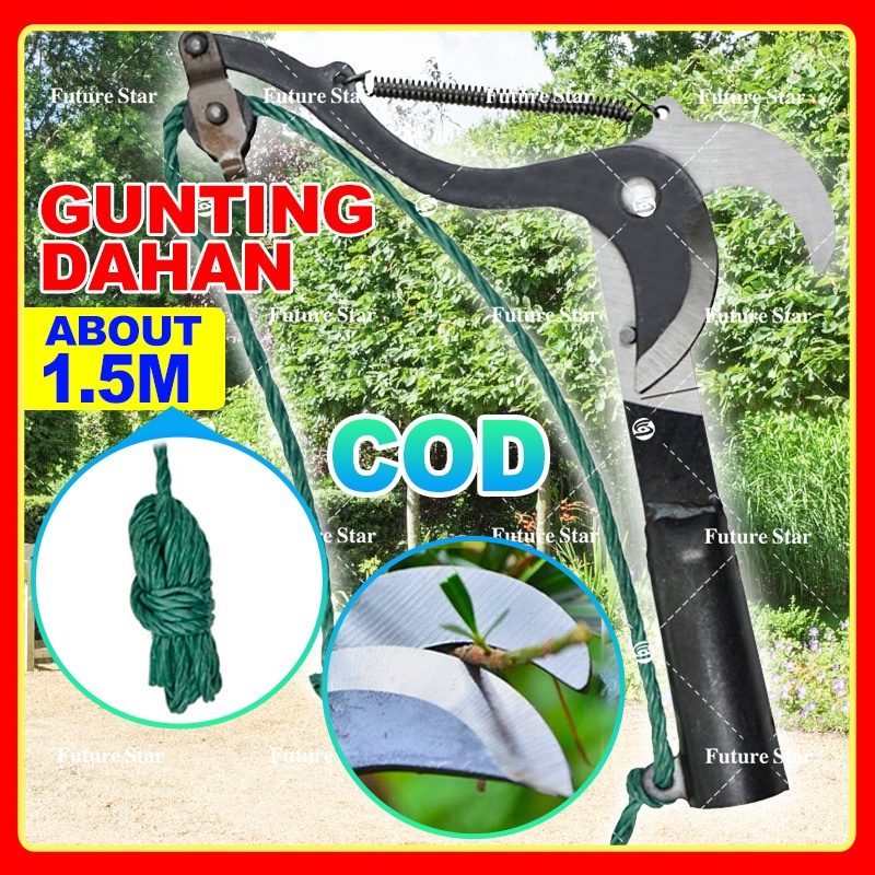 Jual Pemotong Gunting Dahan Tarik Pisau Taliga Tali Multifungsi Alat Potong Dahan Pohon Gergaji ...