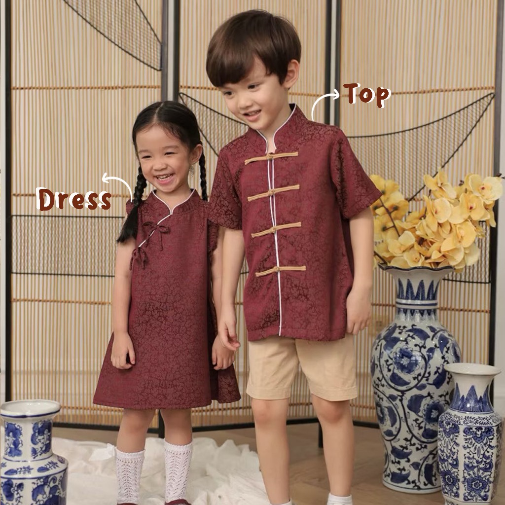 Jual KIDDIEPODS - Ming Cheongsam / Dress dan atasan anak perempuan Laki ...