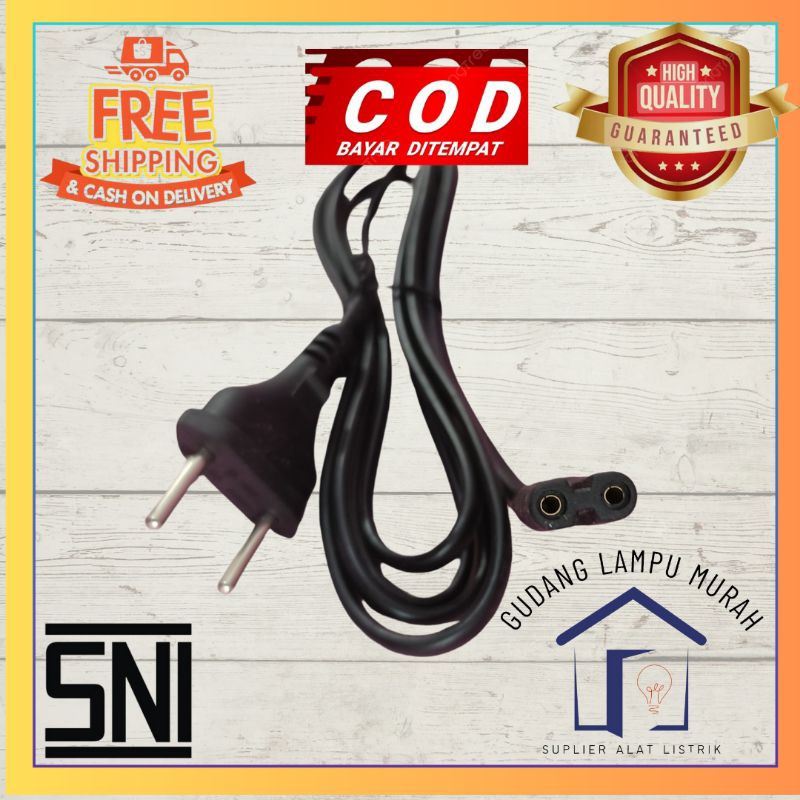 Jual Kabel Power Kabel Angka 8 Jek Tape Angka 8 Kabel Listrik Kabel Ac ...