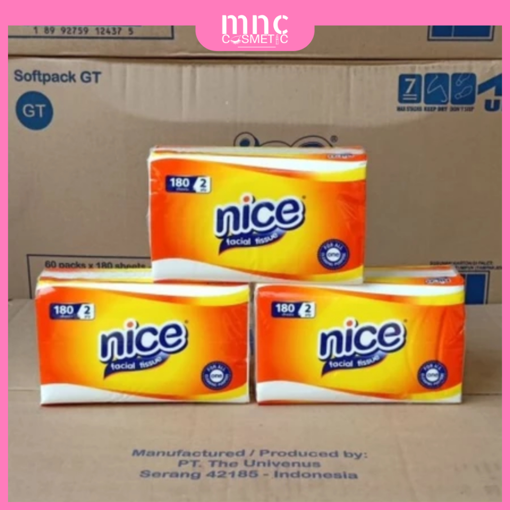 Jual Tissue nice 180 sheets 2 ply | Shopee Indonesia