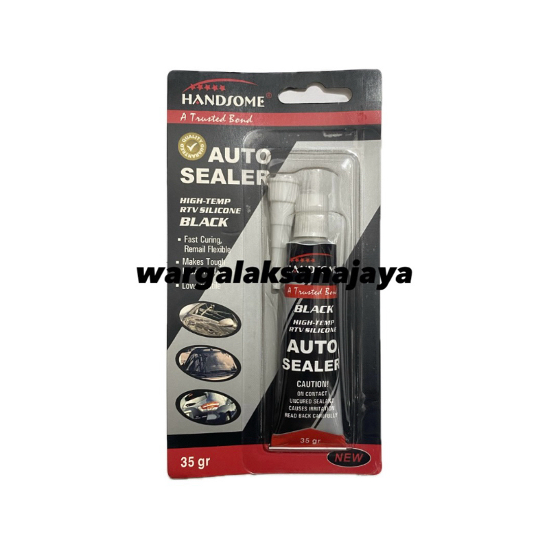Jual 35gr Lem Auto Sealer Black Lem Packing Paking [Handsome] | Shopee ...