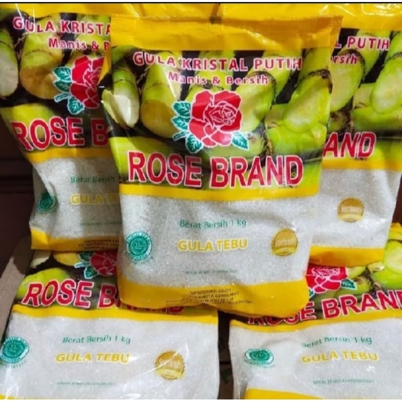 Jual Gula pasir Rose Brand 1kg | Shopee Indonesia