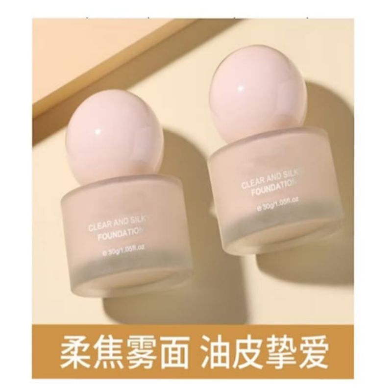 Jual Foundation Cair Matte Poreless Liquid Foundation Full Coverage ...