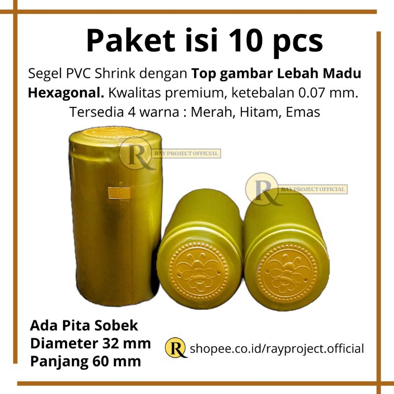 Jual RayProject - [Segel Top Lebah Madu isi 10 pcs D30mm D32mm] Segel ...