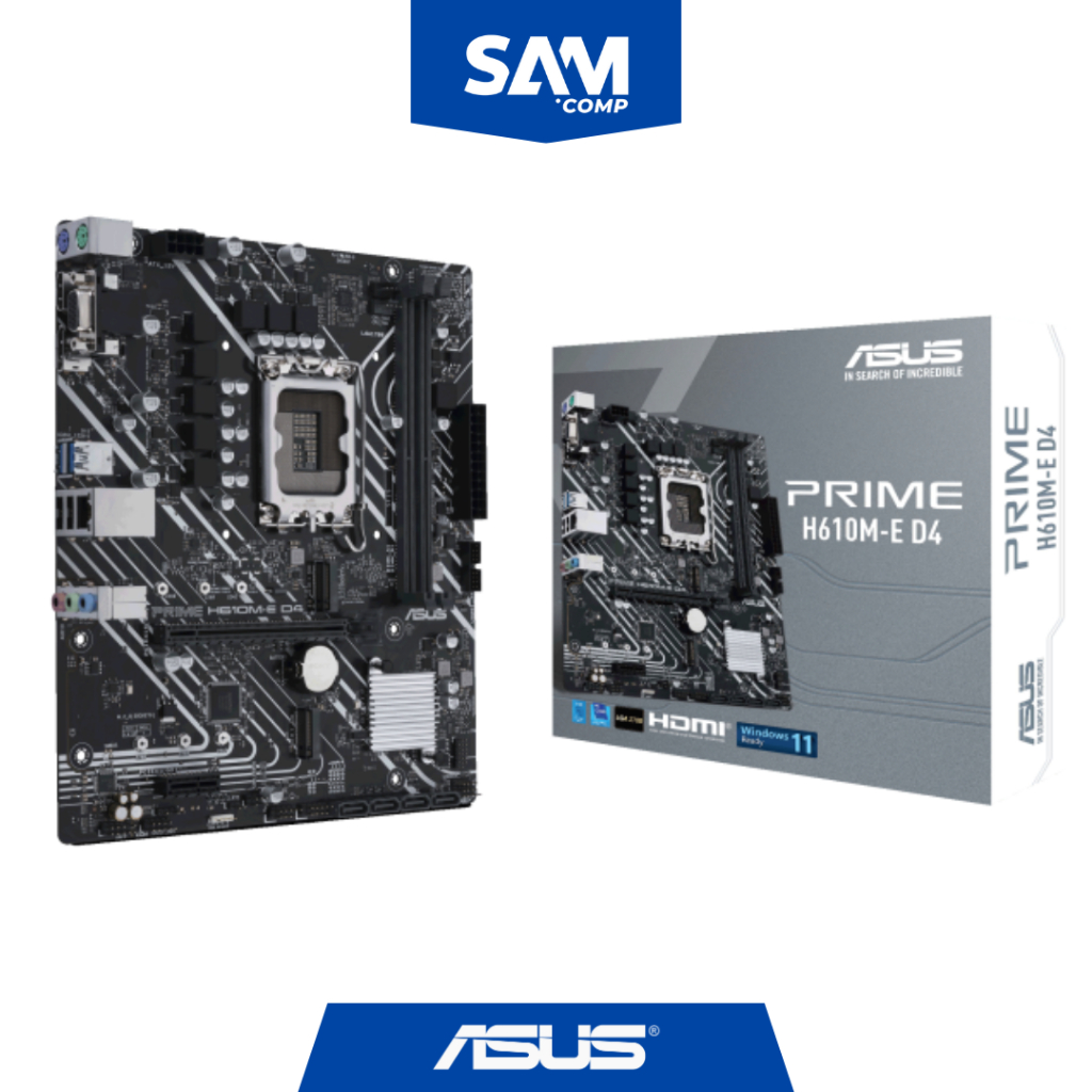 Jual ASUS PRIME H610M-E D4 LGA 1700 GEN 12 -CSM | Shopee Indonesia