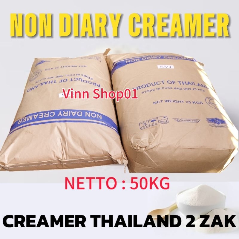 Jual Non Diary Creamer Thailand NDC-33 2 ZAK @50kg Krimer Premium @2 zak | Shopee Indonesia