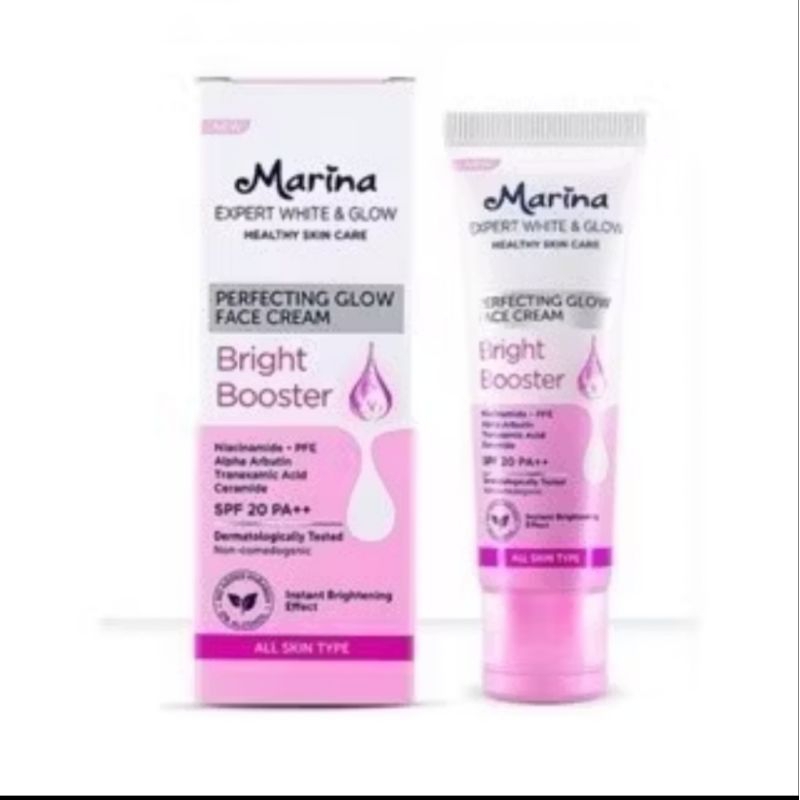 Jual Marina Expert White & Glow Perfecting Glow Face Cream 20 ml exp ...