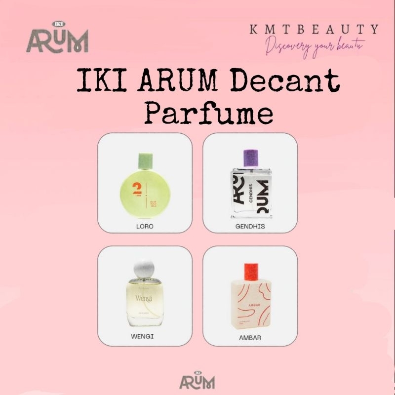 Jual IKI ARUM Decant Parfum 1ml, 2ml & 5ml Travel Size | Shopee Indonesia