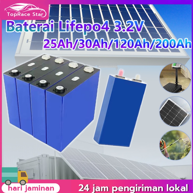 Jual Lifepo4 Baterai 3.2V 25Ah/30Ah/120Ah/200Ah 25Ah/30Ah/120Ah/200Ah cell Lithium iron ...