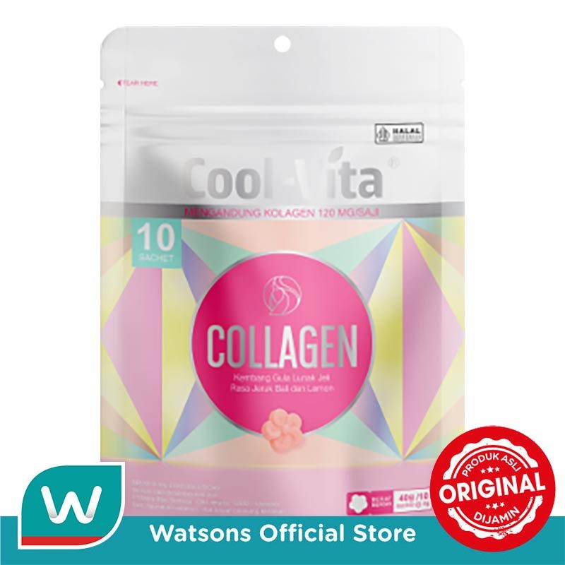 Jual Coolvita Collagen Gummy 10'S (Pouch) | Shopee Indonesia