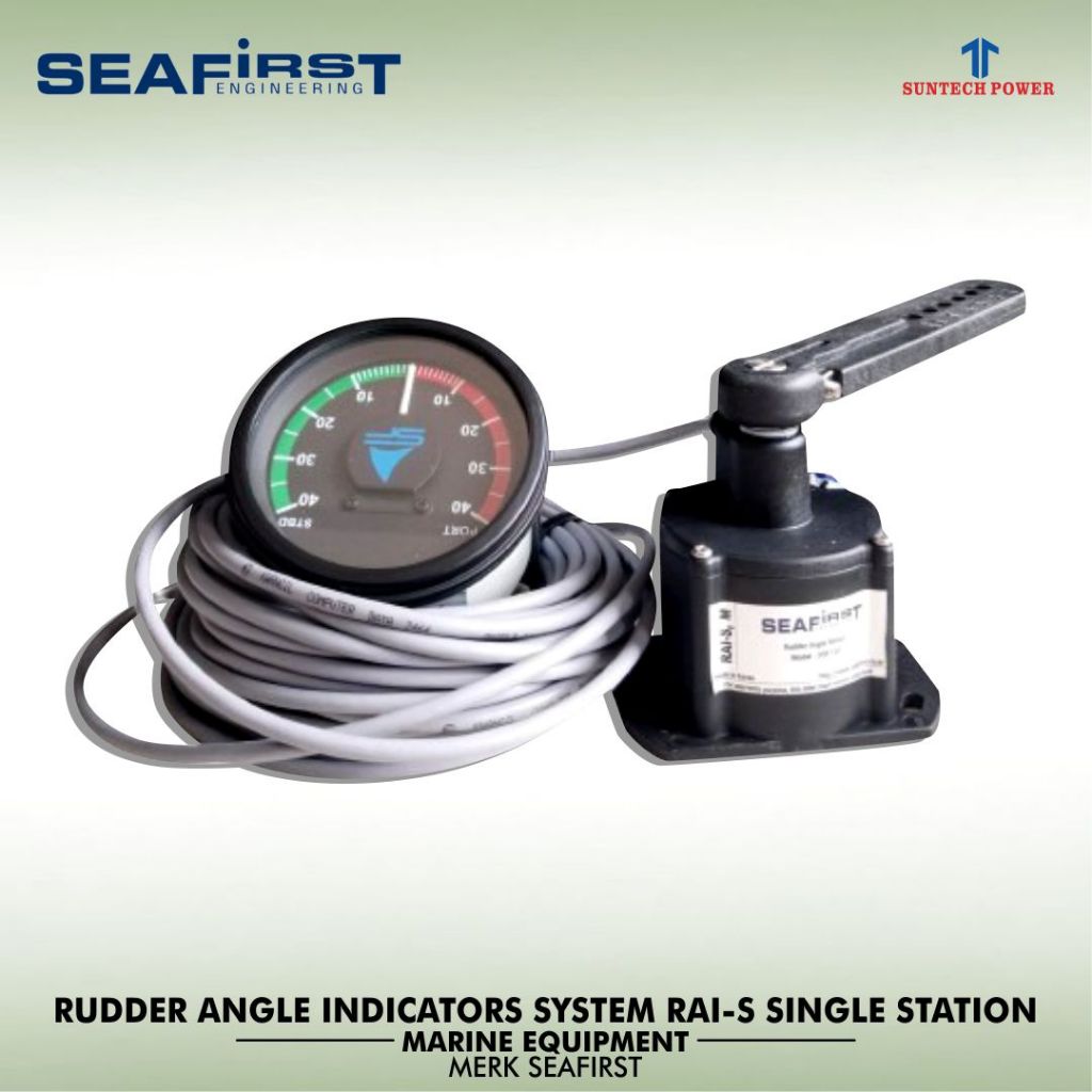 Jual Rudder Indicator Angle Sea First Type DNR 104 RAI-S Satu Set ...