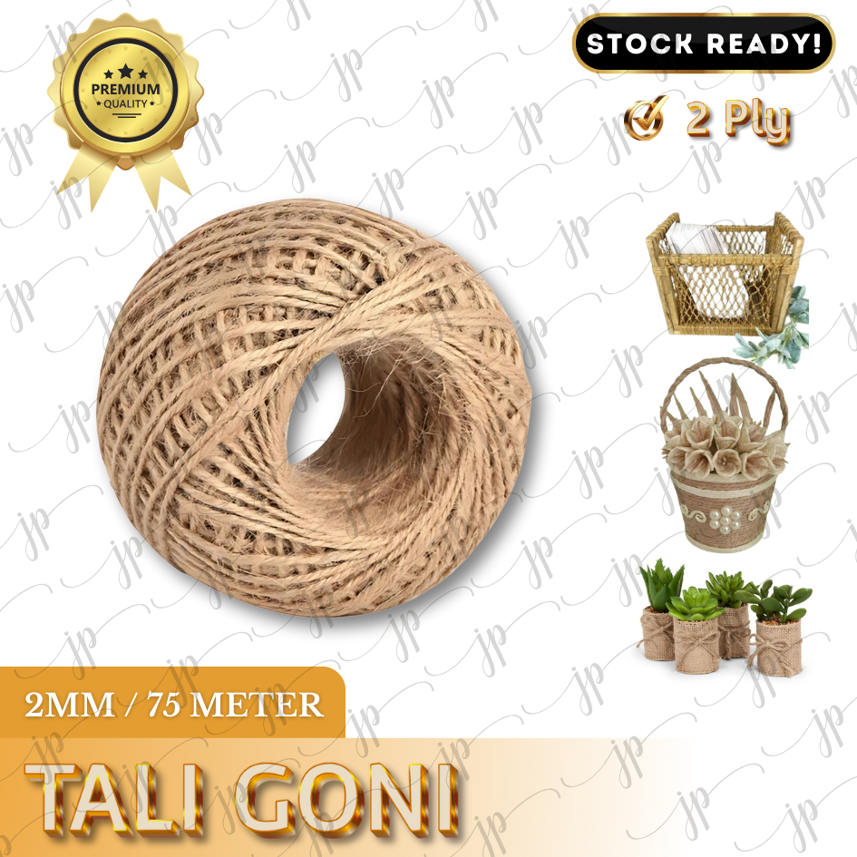 Jual TALI GONI PER 75 METER (2 PLY/ 2 MM) PENJEPIT FOTO TALI RAMI ...