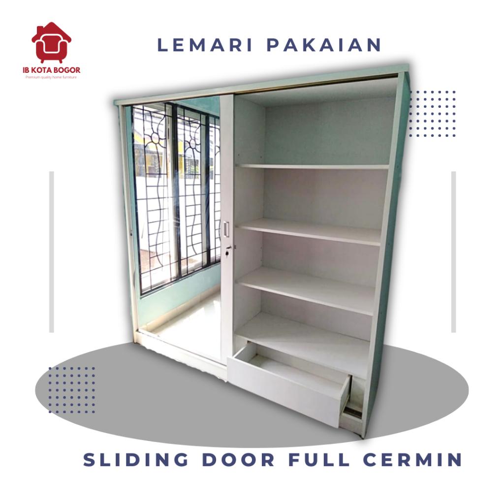 Jual Lemari Pakaian | Lemari Sliding Door | Lemari Premium Murah ...