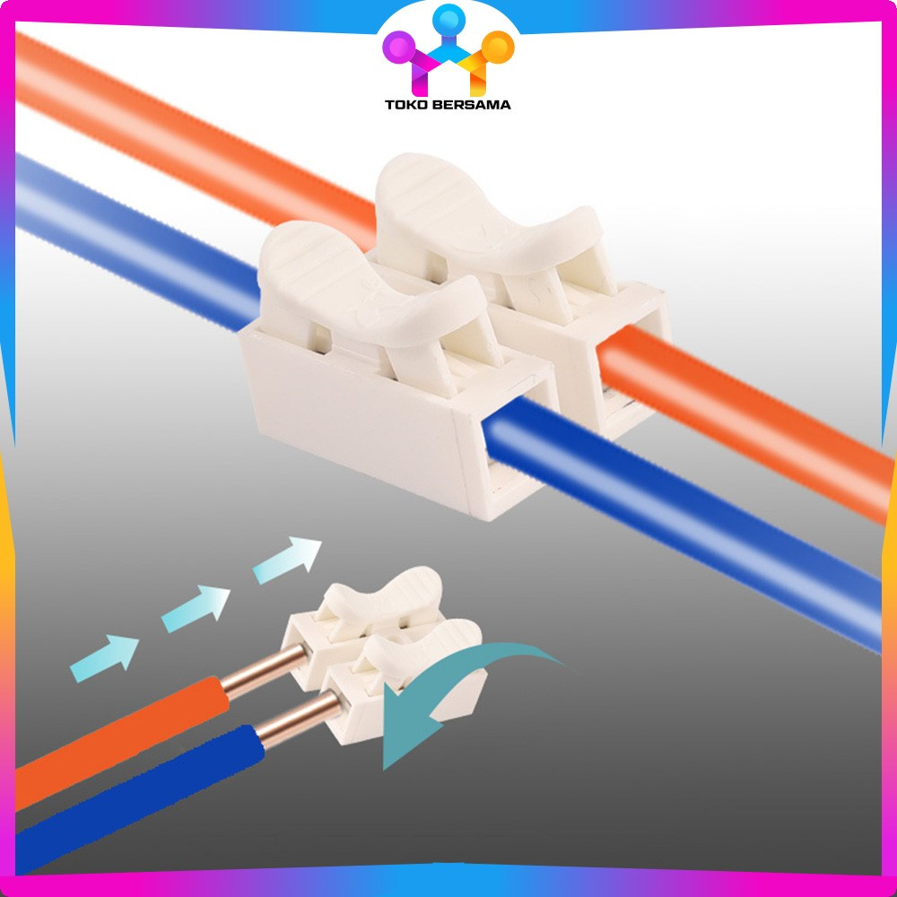 Jual Terminal Sambungan Kabel Listrik 2pin 3pin Quick Connect ...
