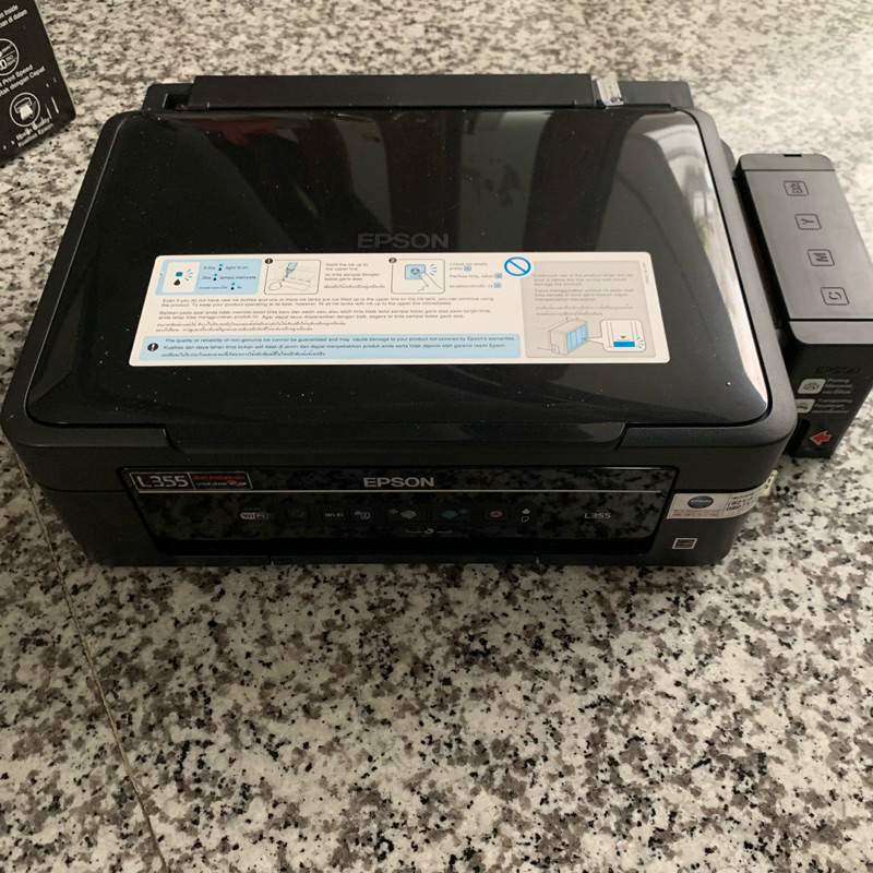 Jual Epson Printer L355 bekas rusak/ jual untuk spare parts | Shopee ...