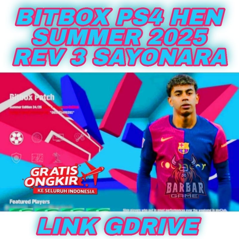 Jual PS4 HEN - BITBOX PATCH SUMMER 2425 UPDATE Rev 3 Desember 2024 ...