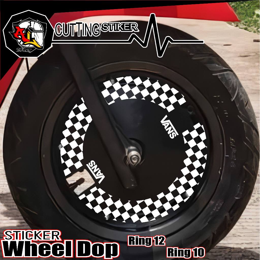 Jual STICKER CUTTING/489/STIKER WHEEL DOP RING 12 DAN 10 INCI/STIKER ...