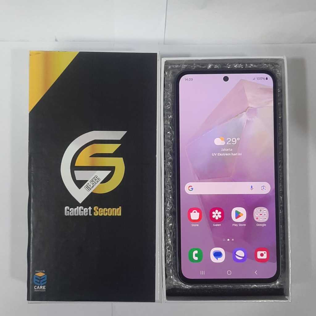 Jual Samsung Galaxy A35 5G - SM A356 8/256 Second Fullset Box Custom ...