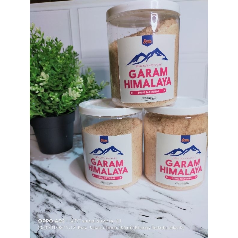 Jual GARAM HIMALAYA 500 GR KUALITAS TERBAIK | Shopee Indonesia