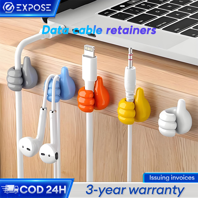 Jual Data cable storage retainer charging cable thumb hook cable ...