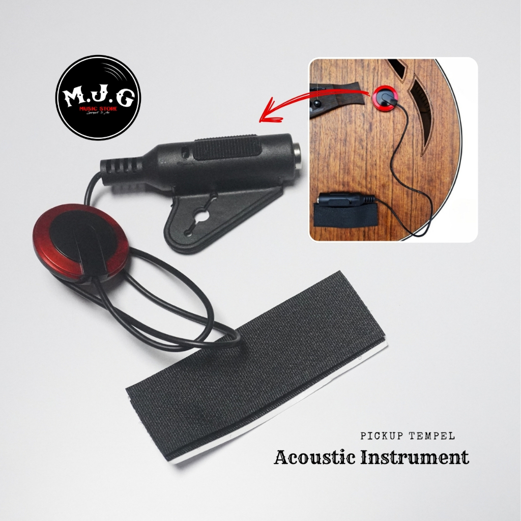 Jual Pickup preamp tempel gitar akustik biola violin ukulele premium ...