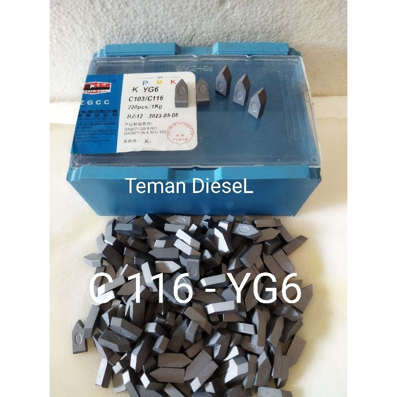 Jual Mata Widia C116 YG6 Cemented Carbide Great Wall Original | Shopee ...