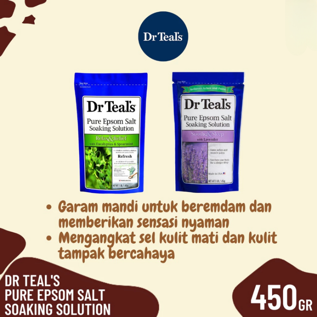 Jual Dr Teals Dr Teals Pure Epsom Salt Soaksgaram Berendam
