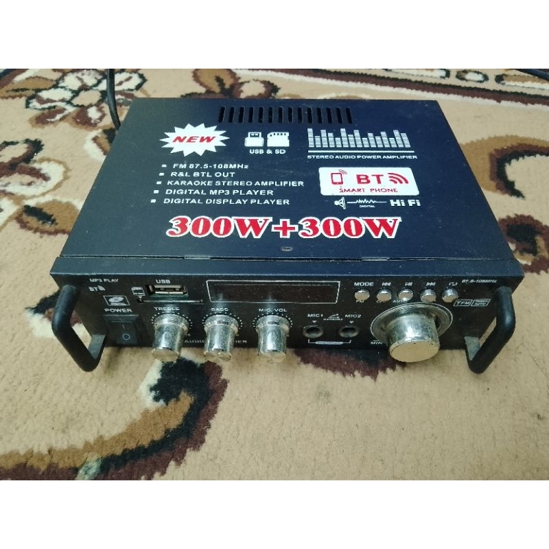 Jual Ampli mini Bluetooth Only / Amplifier Bluetooth | Shopee Indonesia