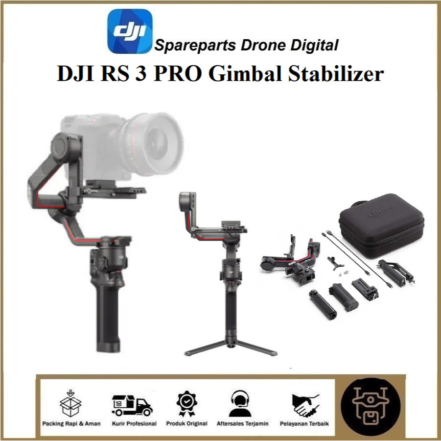 Jual Dji Ronin RS3 Pro Gimbal Stabilizer Garansi TAM - Dji RS 3 Pro Gimbal Stabilizer Original ...